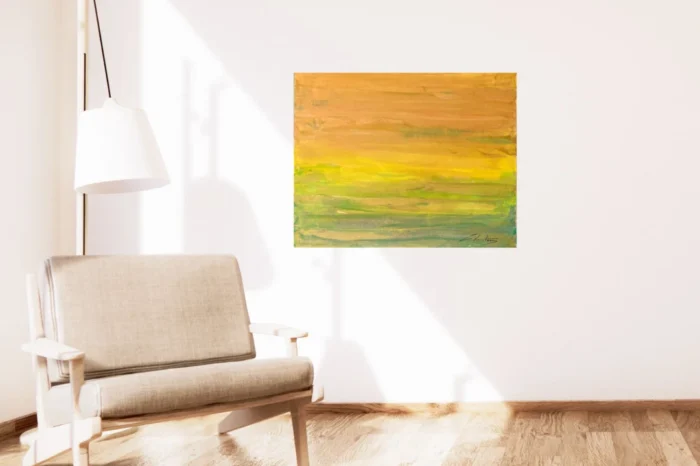 Abstract Seascape Deep a Contemporary Masterpiece