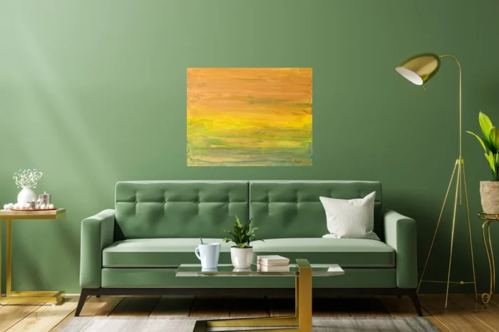 Abstract Seascape Deep a Contemporary Masterpiece